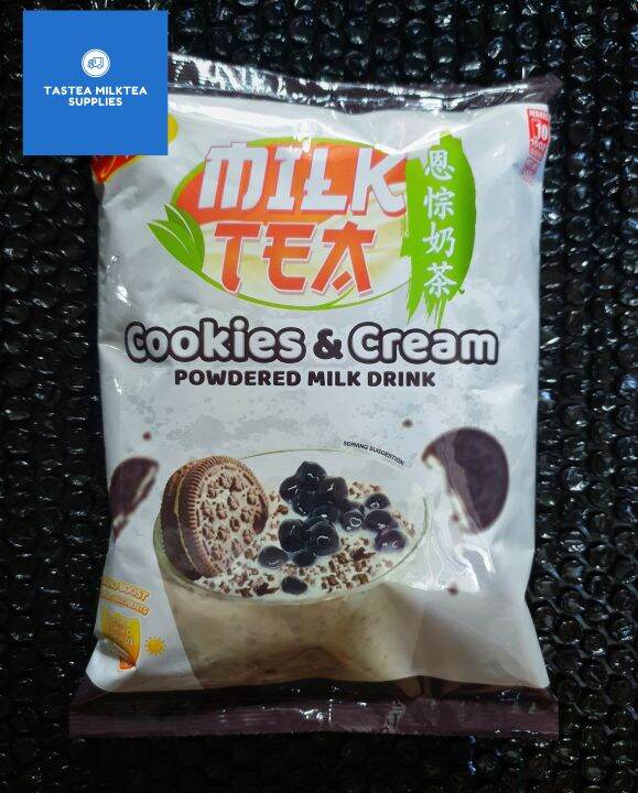 COOKIES AND CREAM POWDER MILKTEA INJOY BRAND 500 GRAMS - TASTEA MILKTEA ...