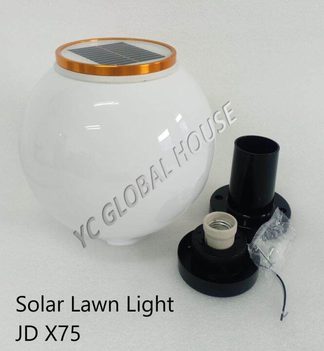 JD X70 JD X75 Waterproof Solar Cell Lamp Solar Powered Lawn Light JD ...