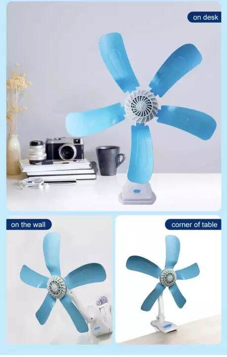 5 Blade Clip Fan Portable Electric Mini Clip Fan Sale Clip Fan Electric ...