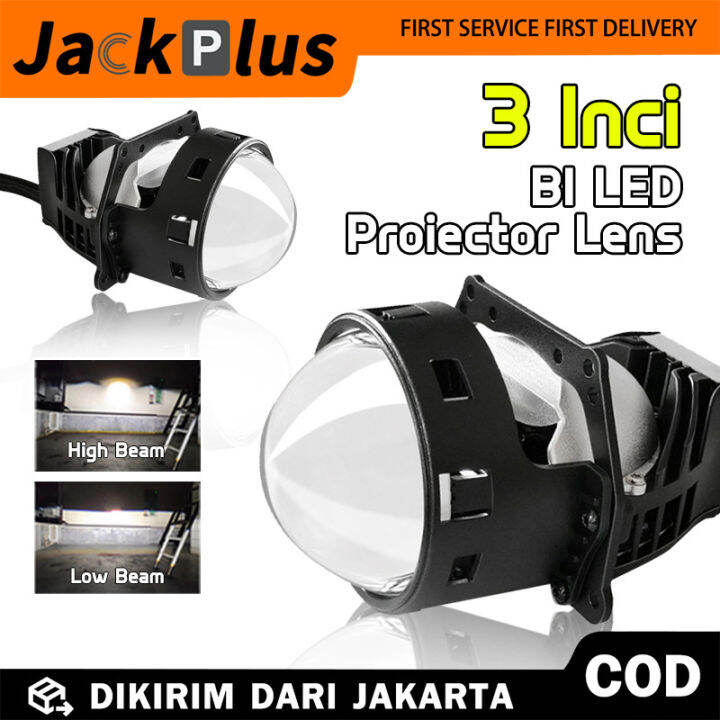 Bi Led Lens Projector BILED WST 3 Inch DC 12V 55W Lensa Projector Blue ...