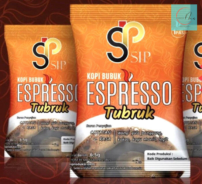 Sip Espresso Kopi Tubruk Tanpa Gula 25 Sachet / 6.5 gram | Lazada Indonesia