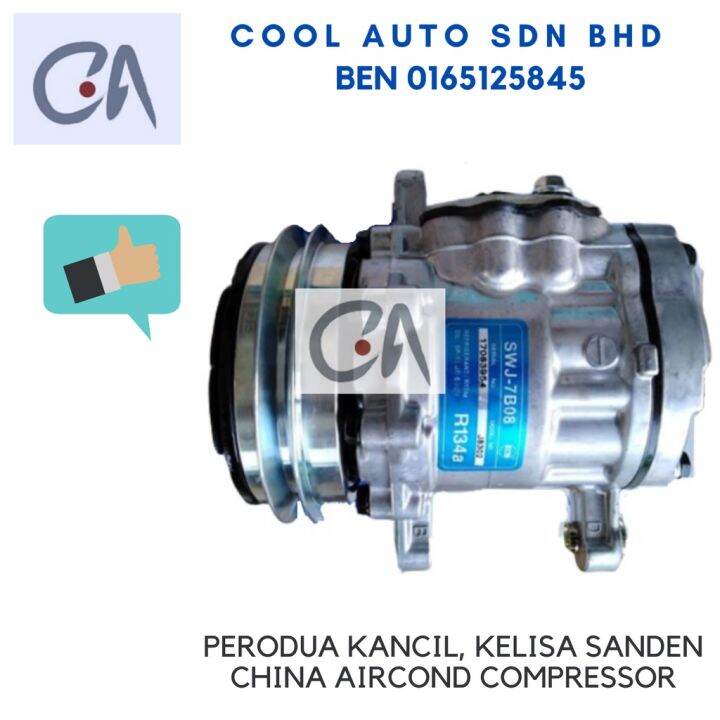 PERODUA KANCIL, KELISA SANDEN CHINA AIRCOND COMPRESSOR | Lazada