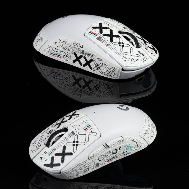 สำหรับ G Pro เมาส์ลื่นสติ๊กเกอร์หนูด้านข้างปกแผ่นทนเหงื่อสำหรับ X Superlight GPW 2 GPXS ไร้สาย ...