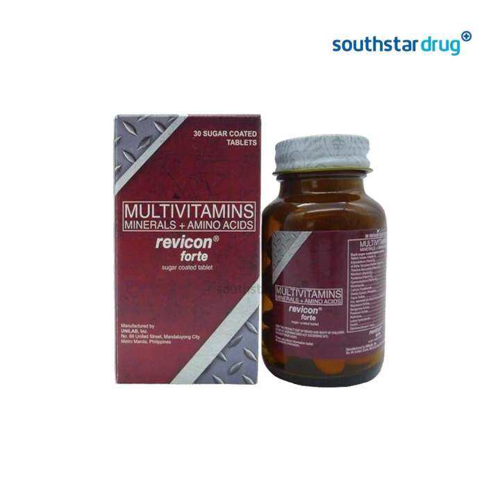 Revicon Forte Sugar Coated Tablet 30s | Lazada PH