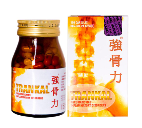TRANKAL 强骨力 มี 100 เเคปซูล อาหารเสริมเพื่อสุขภาพเเก้ปวดขา ปวดเข่า ปวด ...