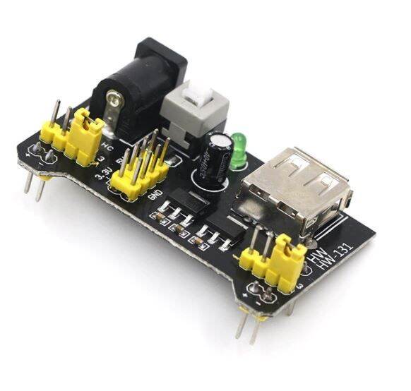 Breadboard Power Supply Module 3.3V 5V MB-102 Solderless Bread Board ...