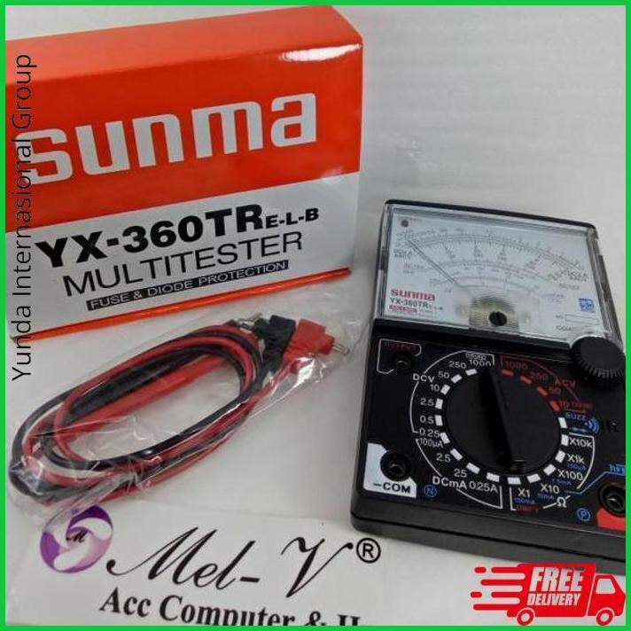 Multitester Sunwa Yx360Tr / Multi Tester / Avometer Analog Sunwa ...