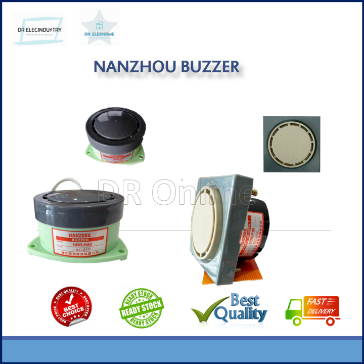 Alarm Panel Buzzer Nanzhou AC220V /DC24V - SQUARE TYPE | Lazada