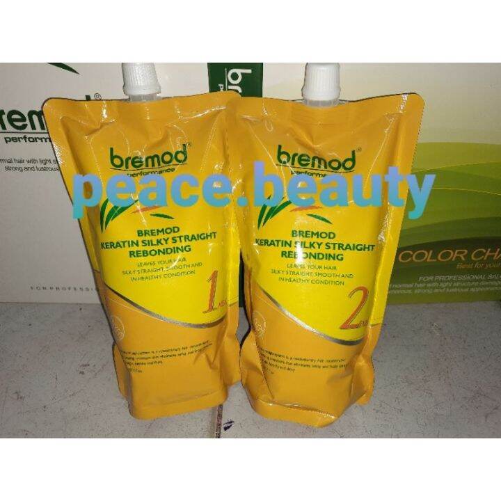 Bremod silky straight rebonding cream set | Lazada PH