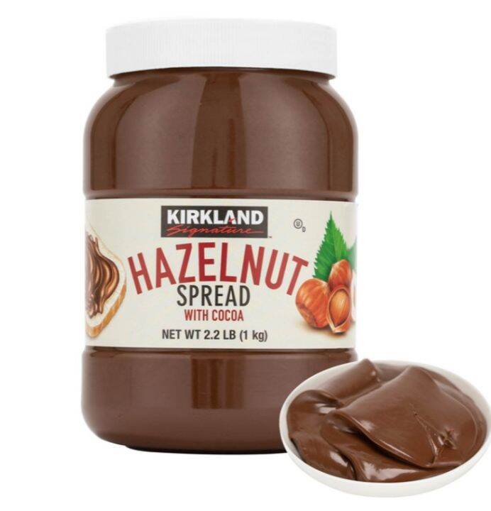 Kirkland Signature Kirkland Hazelnut Cocoa Butter 1kg Kirkland เฮเซลนัท ...