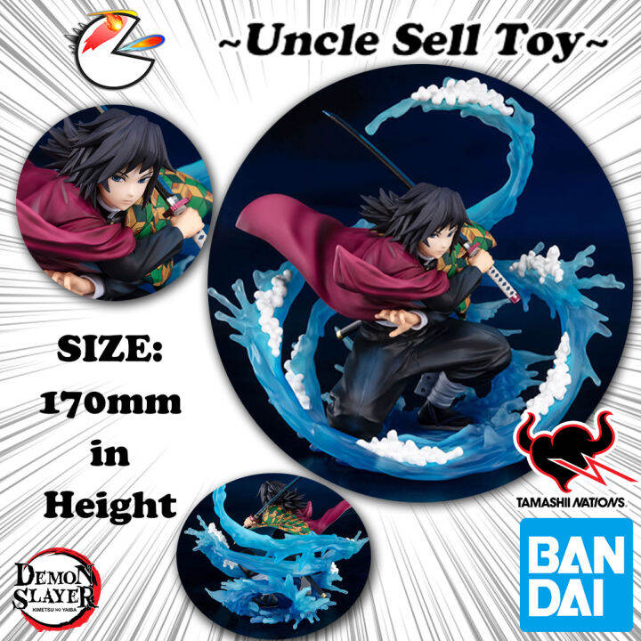 Bandai Tamashii Figuarts Zero Giyu Tomioka Water Breathing Demon Slayer Giyu Figure Toy Lazada