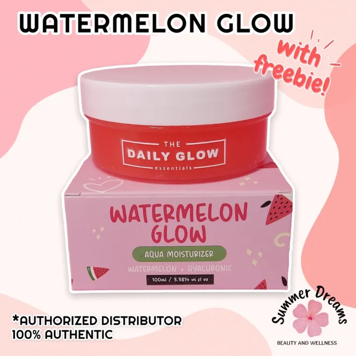 The Daily Glow Watermelon Glow Aqua Moisturizer | Lazada PH