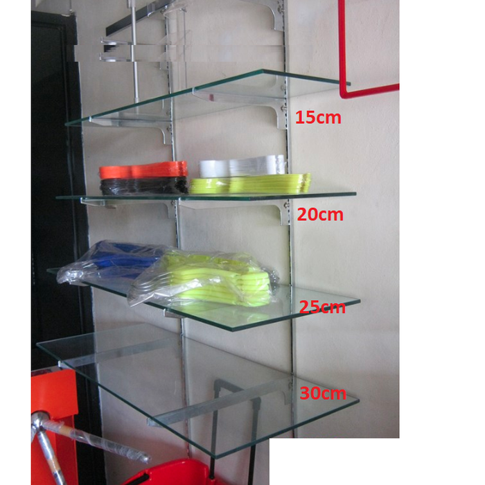 Breket Kaca 15cm Besi Penyangga Dudukan Ambalan Stainless Bracket Rak ...