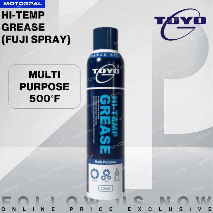 TOYO HI TEMP SILICONE FUJI SPRAY GREASE | Lazada