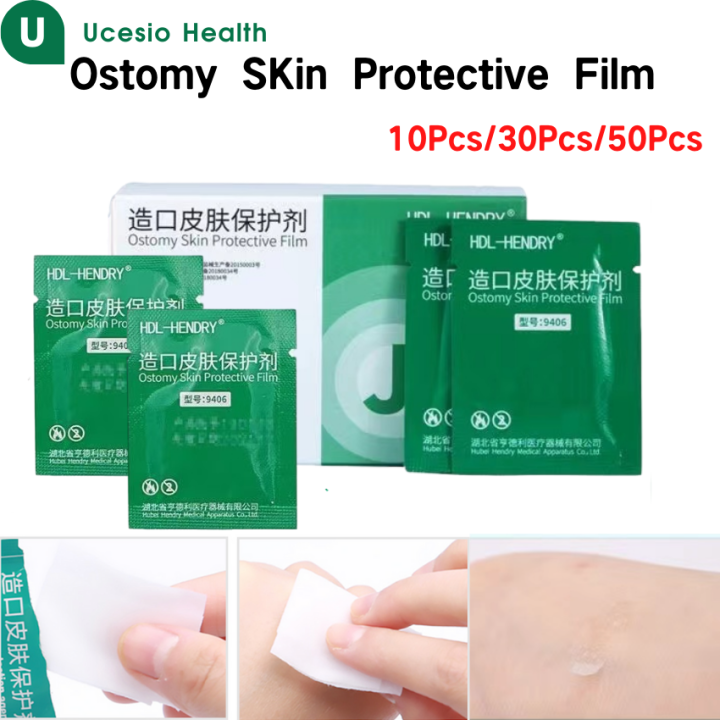 10/30/50Pcs Ostomy Skin Protective Film Keep Skin Smooth Reduce Skin ...