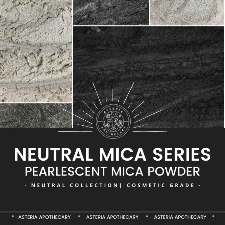 Mica Colorant |"Neutral Mica Series" | Cosmetic Grade | Soap | Resin ...