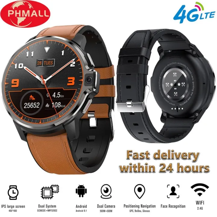 New 4G Smartwatch DM30 RAM 1/4GB ROM 16/64GB Smart Watch Android 9.1 ...