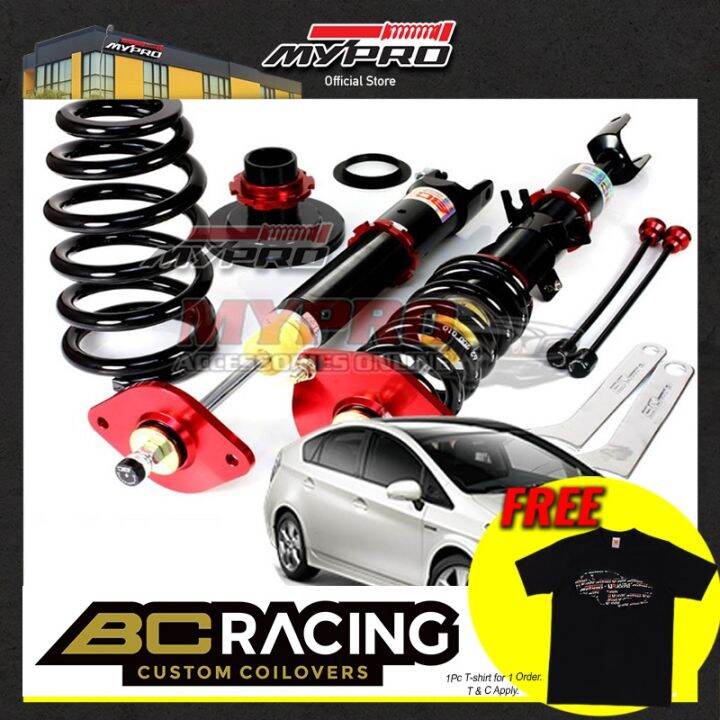 Adjustable🔥TOYOTA PRIUS ZVW30 2009 BC Racing V1 Series Hi Lo Soft Hard ...