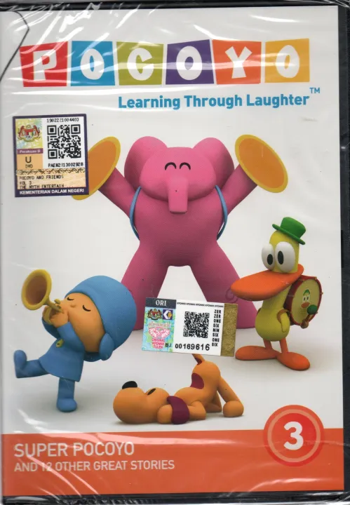 Children DVD Pocoyo : Learning Through Laughter Series Vol.3 ~ Super ... Children DVD Pocoyo : Learning Through Laughter Series Vol.3 ~ Super ...