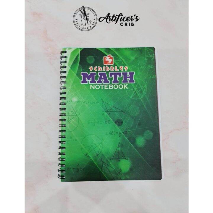 Scribbles Mathematics/Math Notebook by 80s | Lazada PH