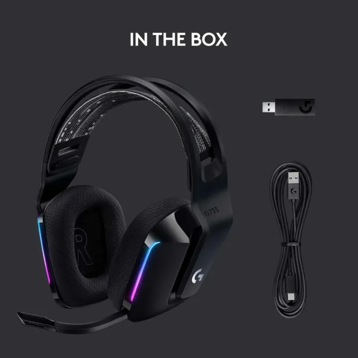 Logitech G733 LIGHTSPEED Wireless GAMING HEADSET PRO-G Driver and RGB ...