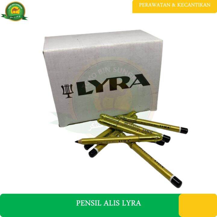 Pensil Alis Lyra Stick Warna Hitam Celak Hitam Make Up Mata Mempertebal ...