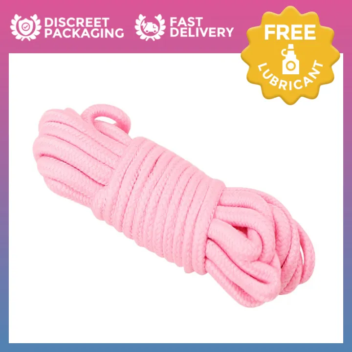 Funzone Bdsm Cotton Bondage Rope Japanese Shibari Rope - Pink | Lazada PH