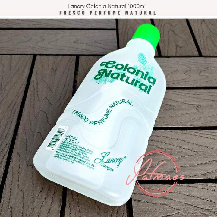 Lancry Colonia Natural Fresco Perfume 1000 ml Adult Cologne | Lazada PH