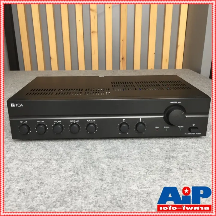 TOA A-2030H AMPLIFIER เครื่องขยายเสียง A 2030H A2030H AMP amp แอมป์ A2030 A-2030 A 2030 เครื่อง ...