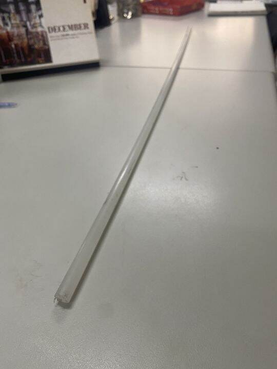 Polypropylene Rod size 12mm dia x 1 meter L PP Rod Natural White ...