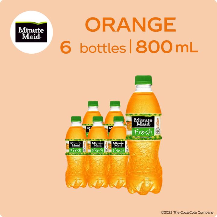 Minute Maid Fresh Orange 800mL - Pack of 6 | Lazada PH