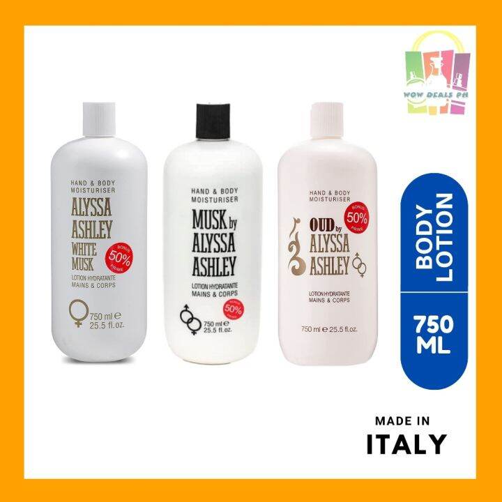 Alyssa Ashley Hand and Body Lotion 750ml | Lazada PH