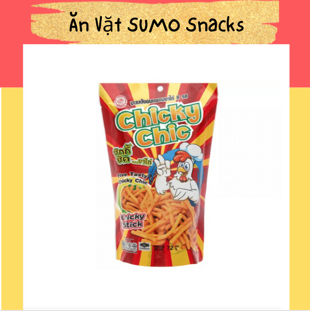 Snack Que Chicky Stick gói 72g-Ăn Vặt Sumo Snack | Lazada.vn