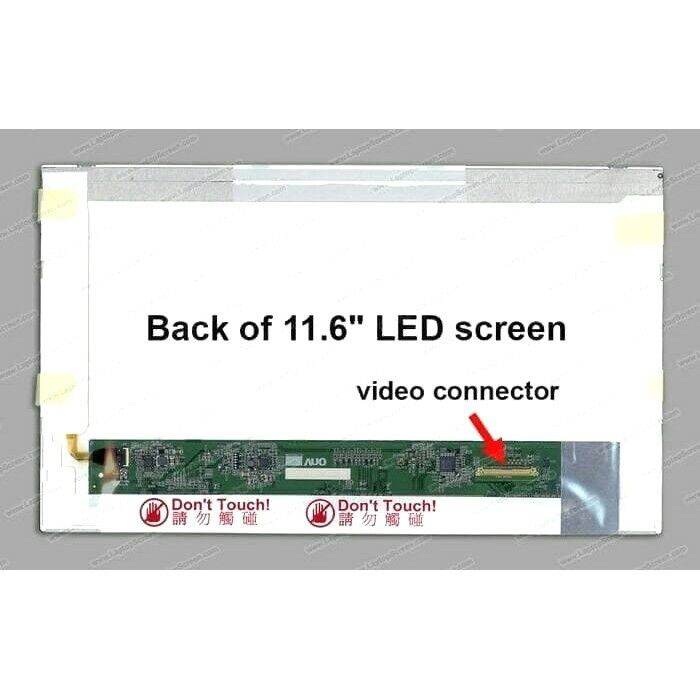LCD LED Lenovo Thinkpad X100 X100E X120E X12E Series 11.6 Inch Tebal ...