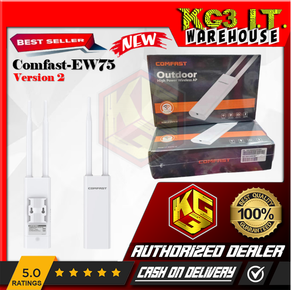 Comfast CF-EW75 V2 AC1200 Wireless Outdoor Access Point (2.4GHz 5.8GHz ...