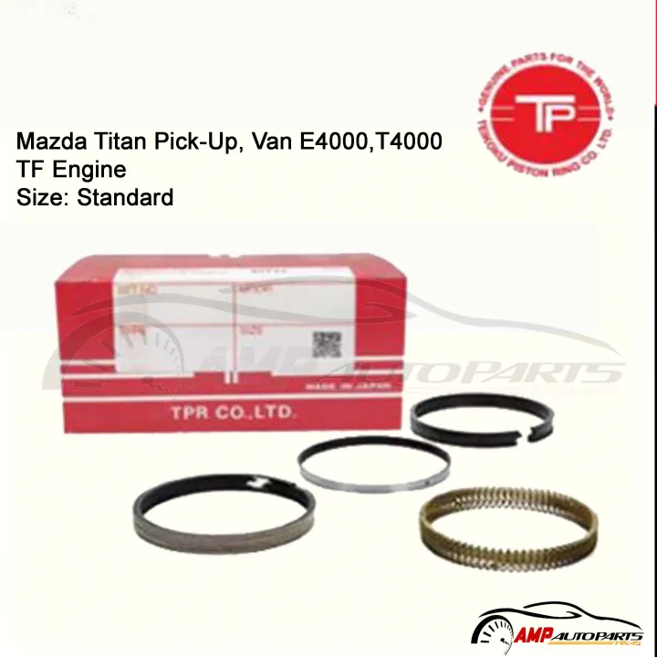 Piston Ring for Mazda Titan Pick-Up, Van E4000,T4000 Engine TF 1989 ...