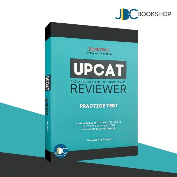 BOOKS UPCAT Reviewer: Practice Test by Brainbox | Lazada PH