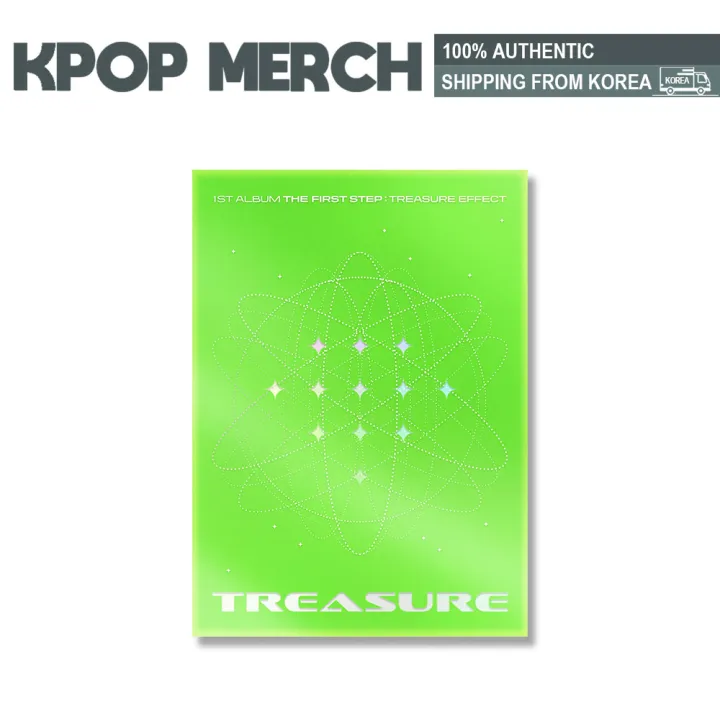 TREASURE - 1st ALBUM (THE FIRST STEP:TREASURE EFFECT) version GREEN + No Poster | Lazada.co.th