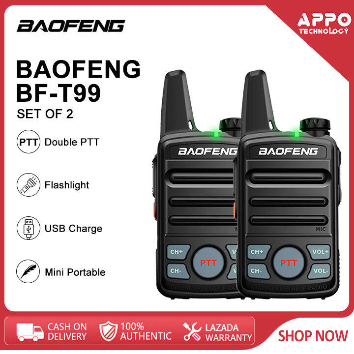 Baofeng BF-T99 mini Frequency 400-470MHz 16 Channels Mini Ultra Thin ...