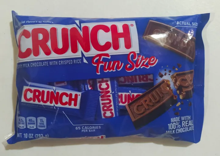 Crunch, Fun Size, 283g | Lazada PH