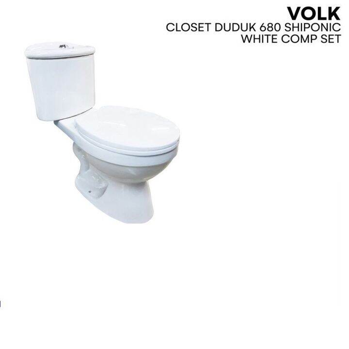 VOLK 680 dan 633/ CLOSET MONOBLOCK MERK VOLK WARNA PUTIH | Lazada Indonesia