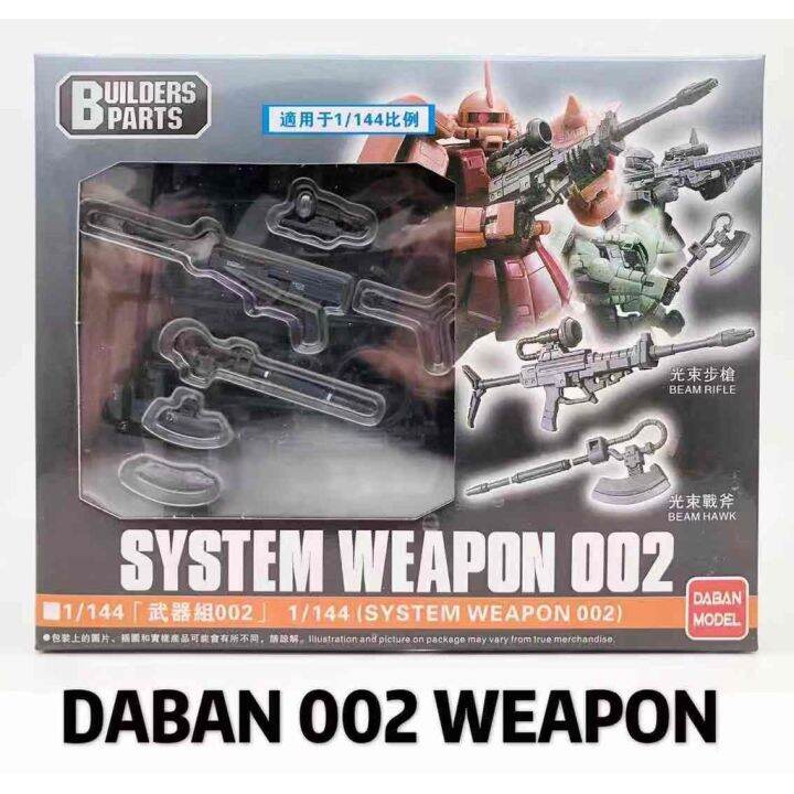 MODEL KIT 1/144 DABAN 002 WEAPON FOR HG | Lazada PH