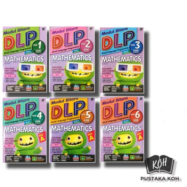 [KOH] Modul Bitara DLP Mathematics Dual Language Program Year 1 • 2 • 3 ...