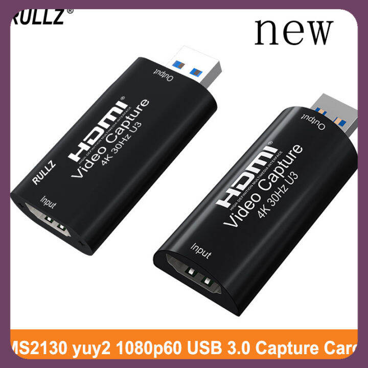 MS2130 4K HDMI Video Capture Card USB 3.0 Game Recording Box YUY2 1080p ...