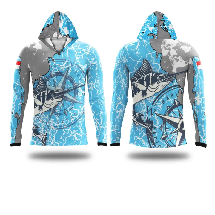 Kaos Baju Jersey Custom Premium Kerudung Mancing Memancing Baju Motif ...