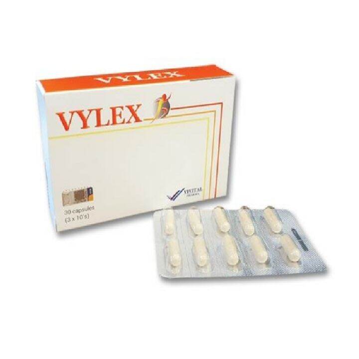 Vylex 30caps (with Boswelia Seratta, Sodium Hyaluronate & Collagen ...