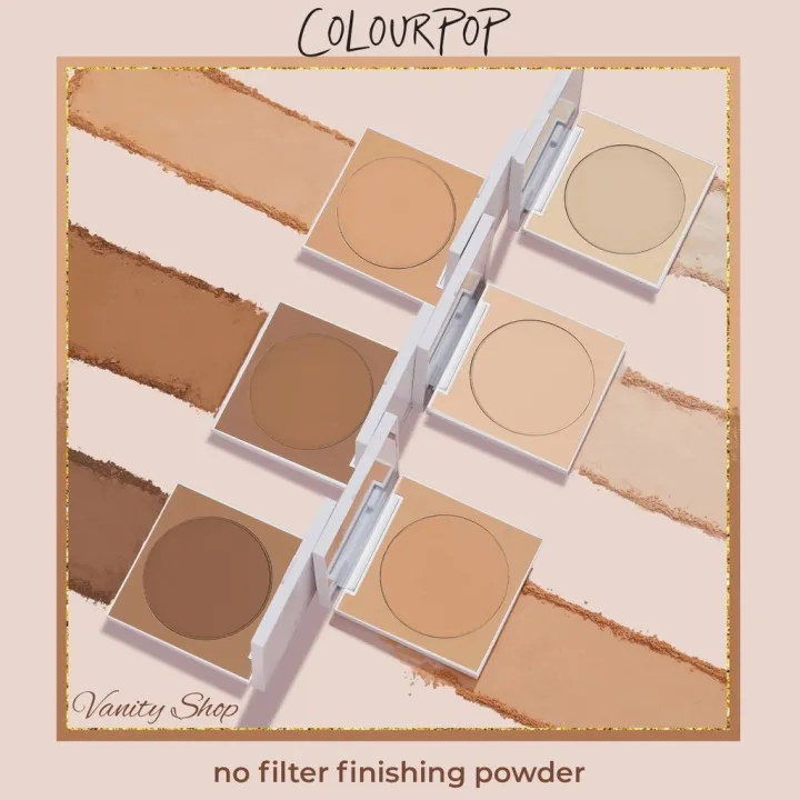 Colourpop No Filter Setting Pressed Powder Sheer Matte Finishing ...