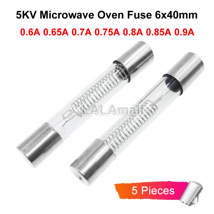 5pcs/lot Microwave Oven High Voltage Fuse 5KV 0.6A 0.65A 0.7A 0.75A 0 ...