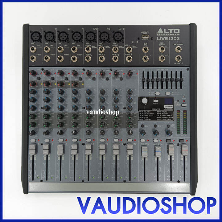 MIXER ALTO LIVE1202 มิกเซอร์อัลโต้ จำนวน 1 เครื่อง ALTO LIVE-1202 มิกเซอร์ มิกซ์อัลโต้ | Lazada ...