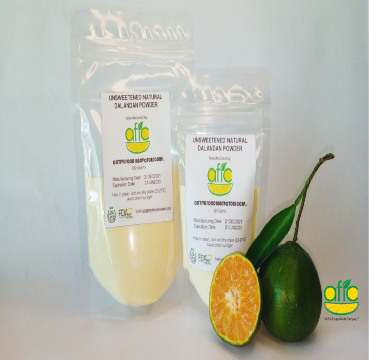 Unsweetened Natural Dalandan Powder | 100 grams | Lazada PH